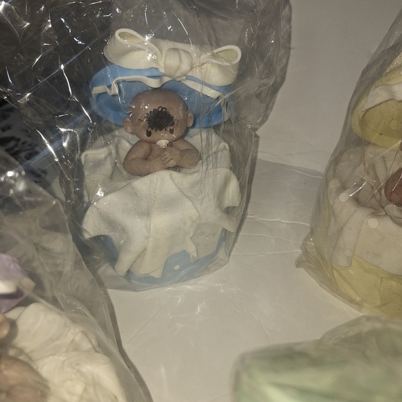 Party Supplies | Cold Porcelain Baby In A Box Cake Topper | Poshmark